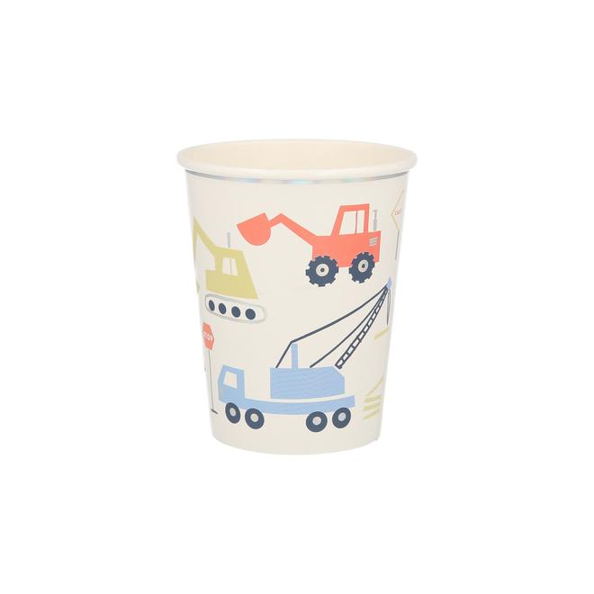 Construction Cups – Confetti Kate
